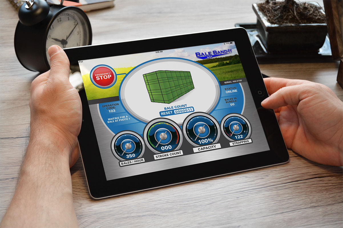 Bale Band-It Monitoring App - Stonefield Design, LLC